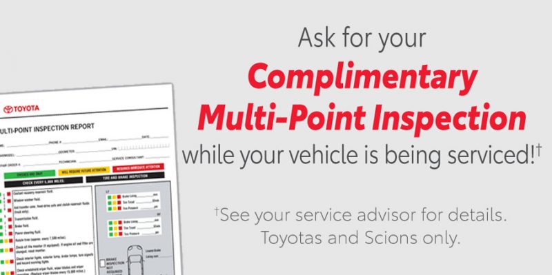 December 2020 Complimentary Multi-Point Inspection Special | Northeast ...